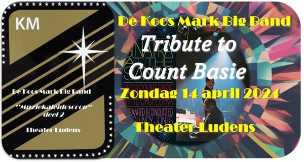 The Koos Mark Big Band stond met Muziekaleidoscoop 2 op april 2024 in ...