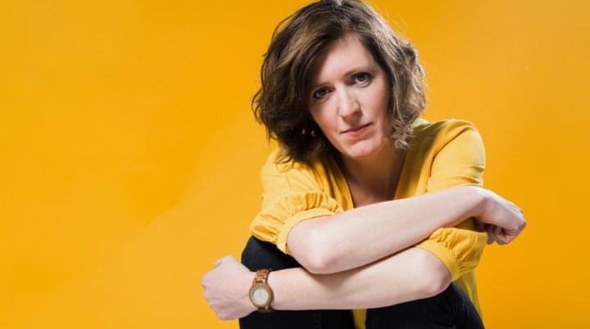 Janneke de Bijl stond met Doet u ook mensen? (try-out) op oktober 2023 ...