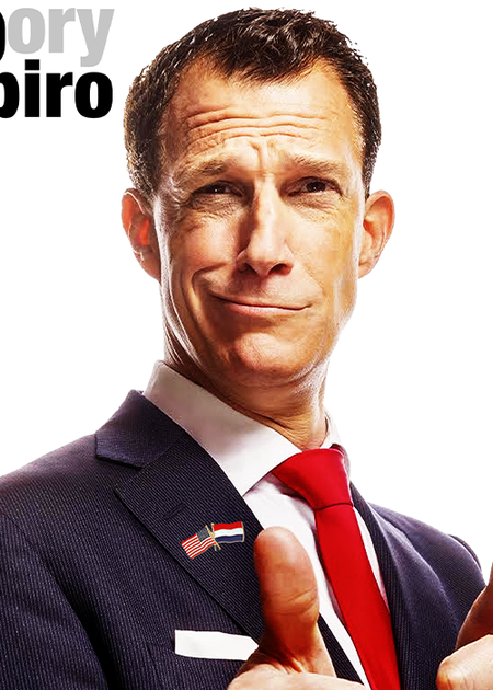 Greg Shapiro met Leaving Trumpland 2.0 op 25 oktober in Theater Ludens ...