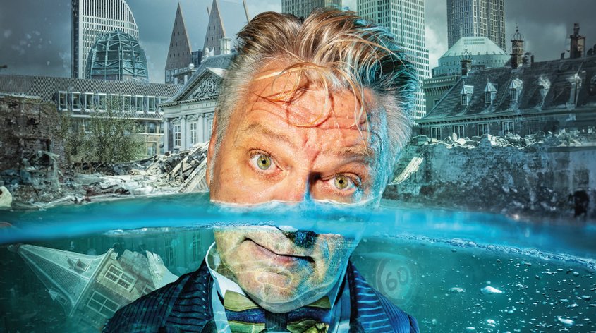 Sjaak Bral stond met Vaarwel 2023 op november 2023 in Theater Ludens ...