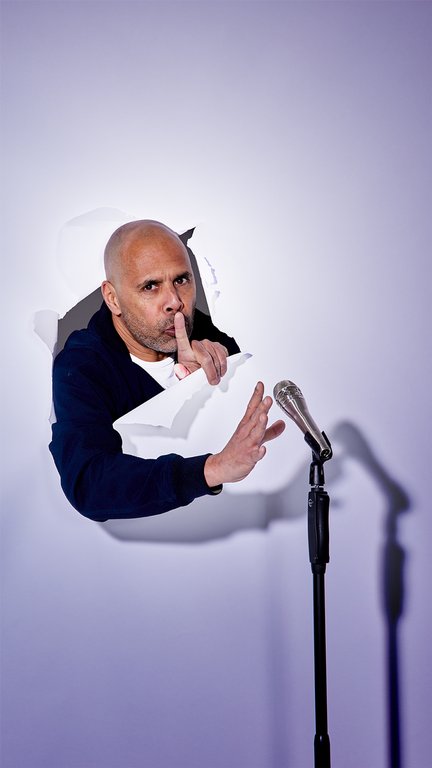 Eric van Sauers met #UNMUTE (try-out) op 7 december in Theater Ludens ...