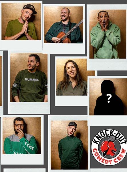 Knock Out Comedy Crew stond met Stand Up Comedy op juni 2025 in Theater ...