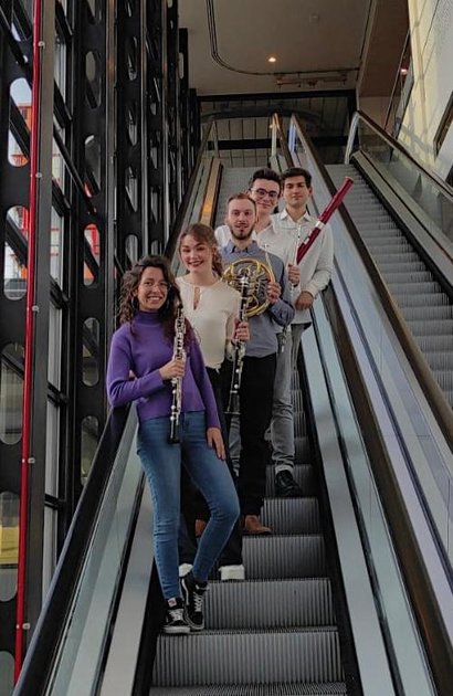 Codarts stond met Praedo Quartet op april 2024 in Theater Ludens ...